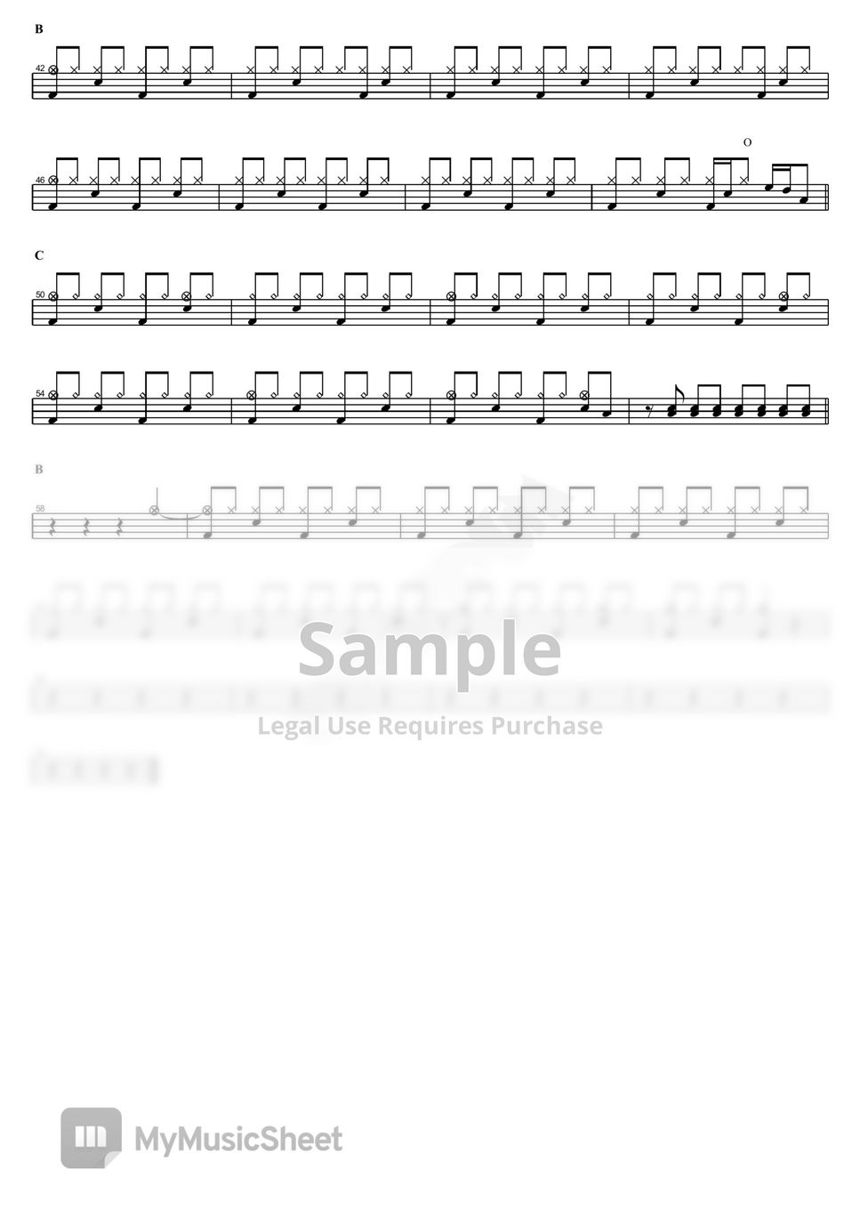 노을 - 목소리 Sheets by COPYDRUM