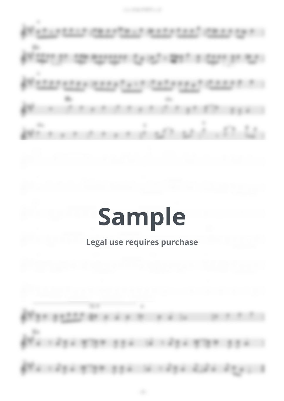 KANA-BOON - Song of the Dead (Zom 100: Bucket List of the Dead / in C) Sheets by muta-sax