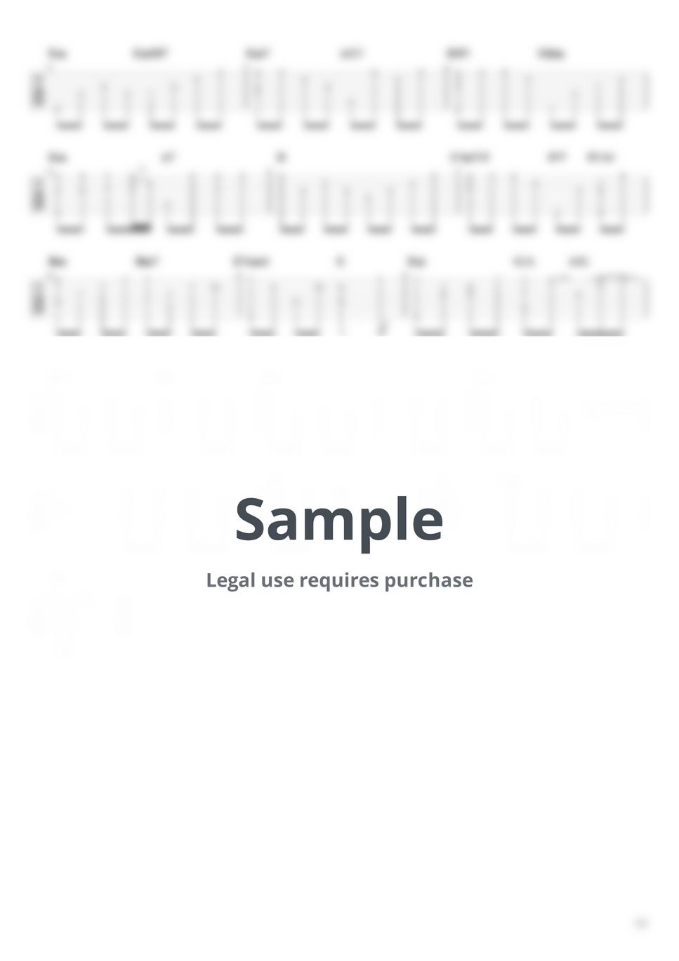 이소라 - 나를 사랑하지 않는 그대에게 Sheets by David Chun