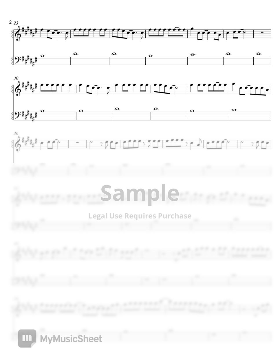 Zone - Secret Base - Kimi ga Kureta Mono - AnoHana ED (Easy Version ...