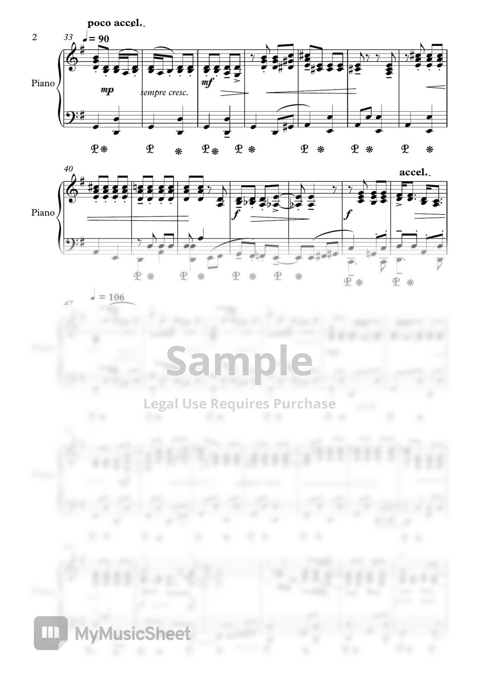 From Bugsy Malone - You Give A Little Love (Difficult Piano Arrangement ...