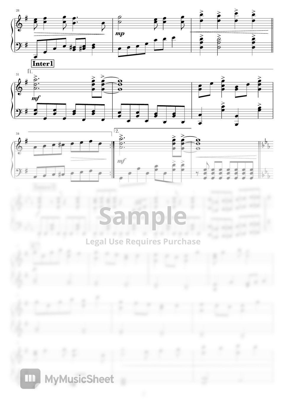 ZARD - 負けないで Sheets by Eri Nagayama