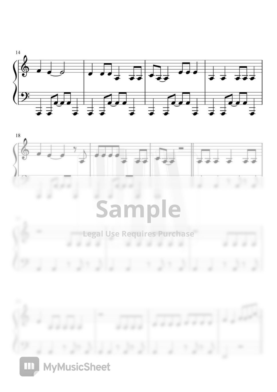 EXO - Cream Soda (Easy Piano) Sheet Music PDF | Yosefien Moudy | mymusic5