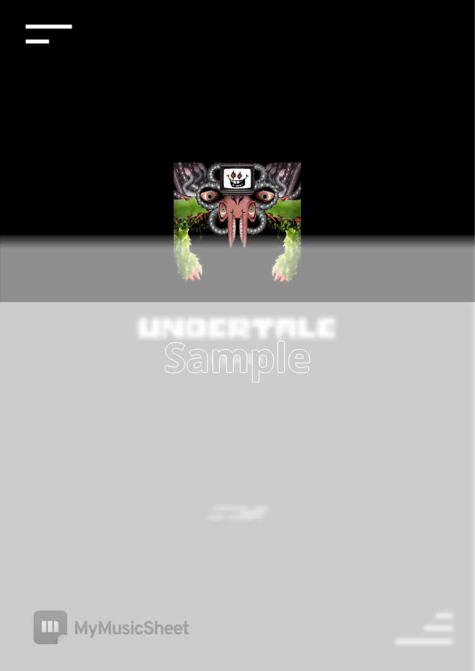 UNDERTALE OST - Finale (Difficulty ★★★★☆) 악보 by PianoBox