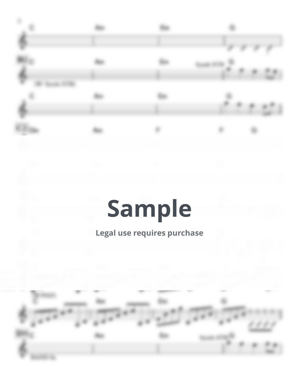 The Weeknd - Save Your Tears Tab + Partition à une seule portée by ...