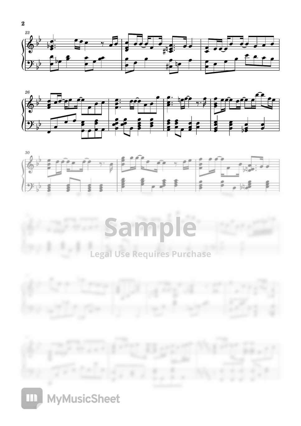 성시경 너의 모든 순간 별에서 온 그대 Ost Sheets By Moon Laif