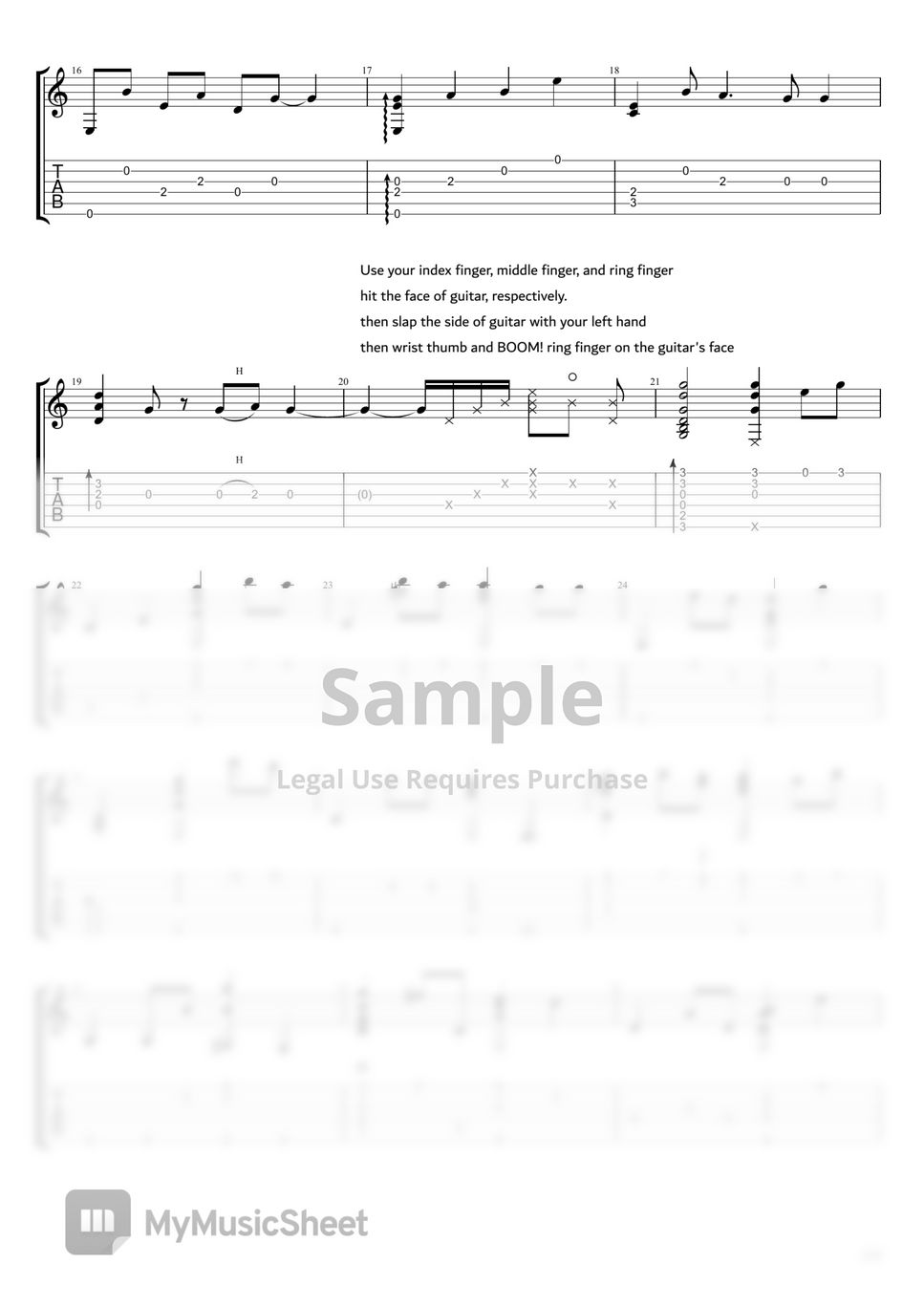 Ranking of Kings ED - Oz. Sheet Music by yama