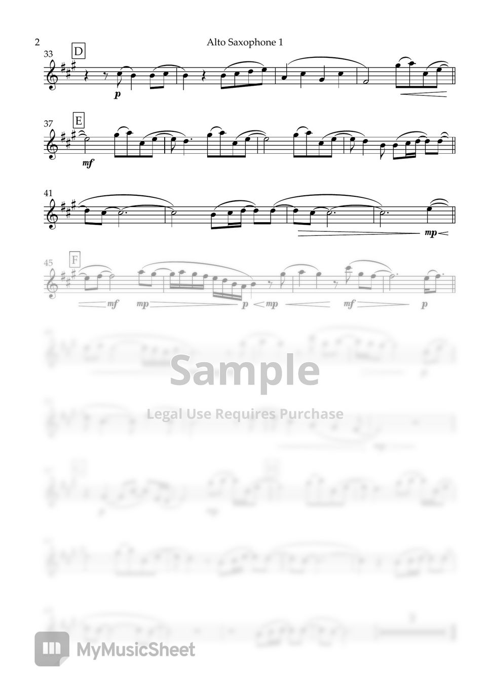 Billie Eilish - What Was I Made For? (Full Score and Parts) Sheets by ...