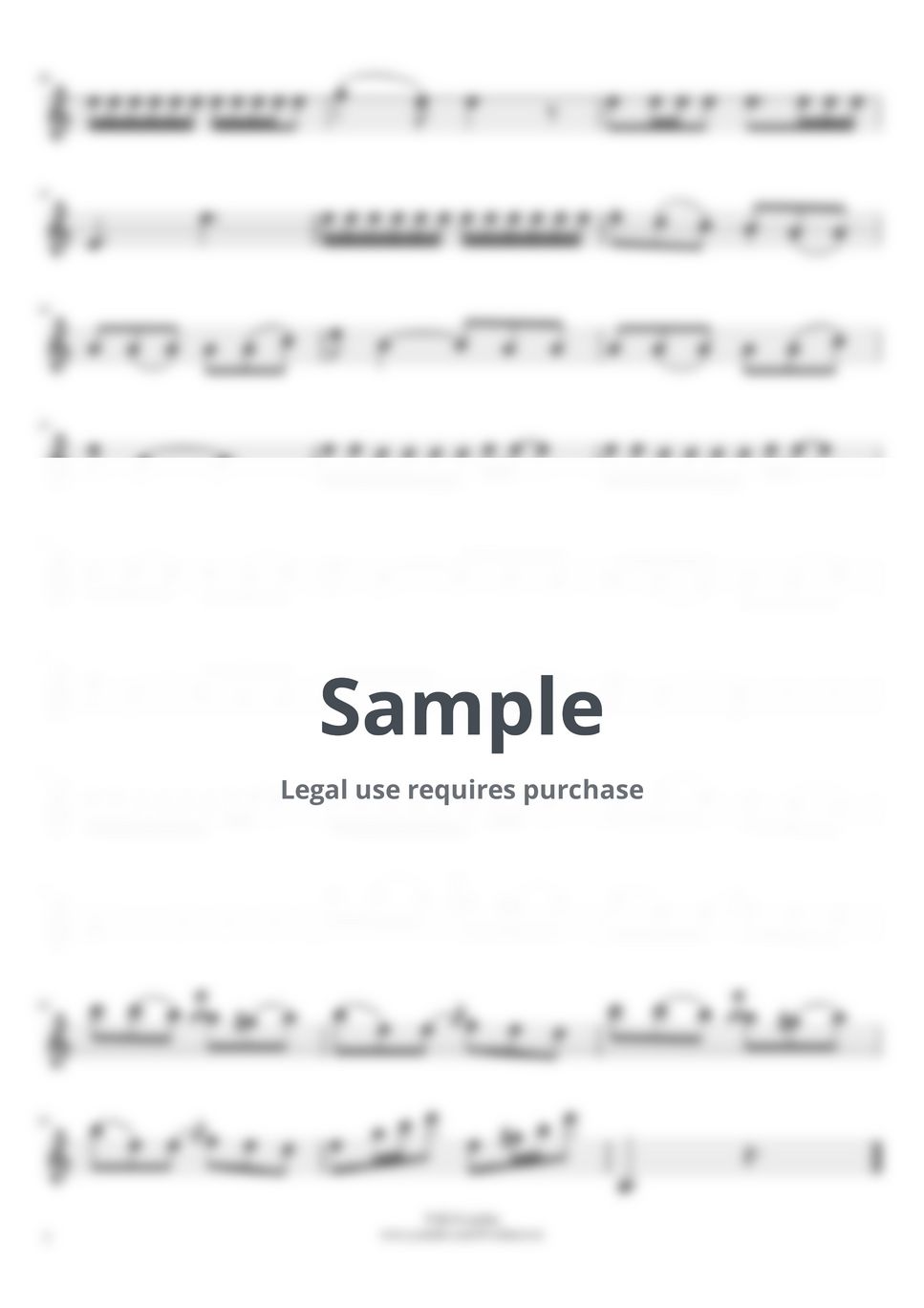 블랙핑크 - Shut Down (쉬운악보) Sheet Music by 캣올린CatOlin
