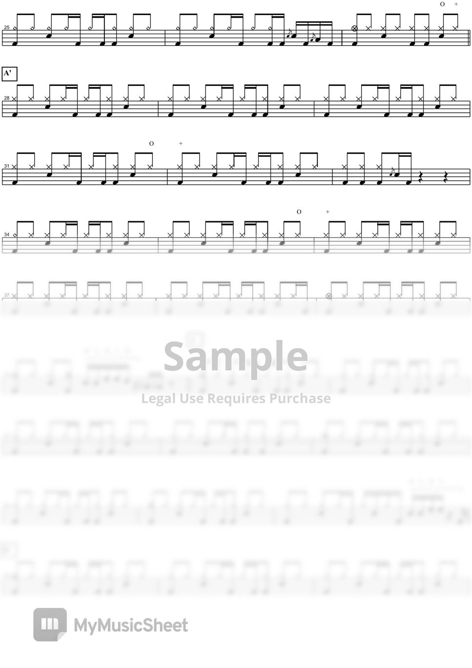 Richie Kotzen - High Sheets by COPYDRUM