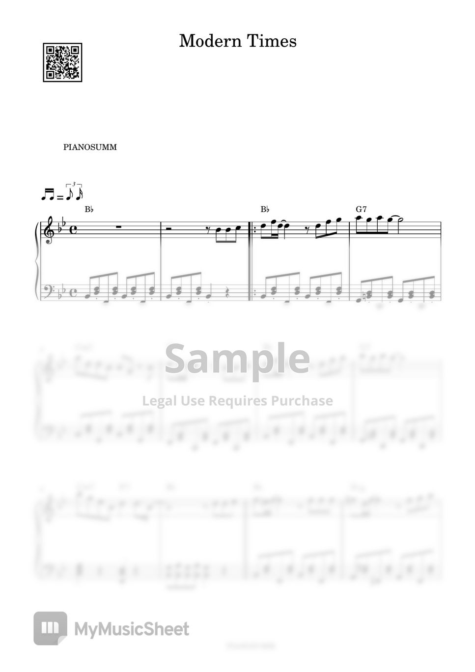 IU (아이유) - Modern Times (Includes Ckey) Sheets by PIANOSUMM