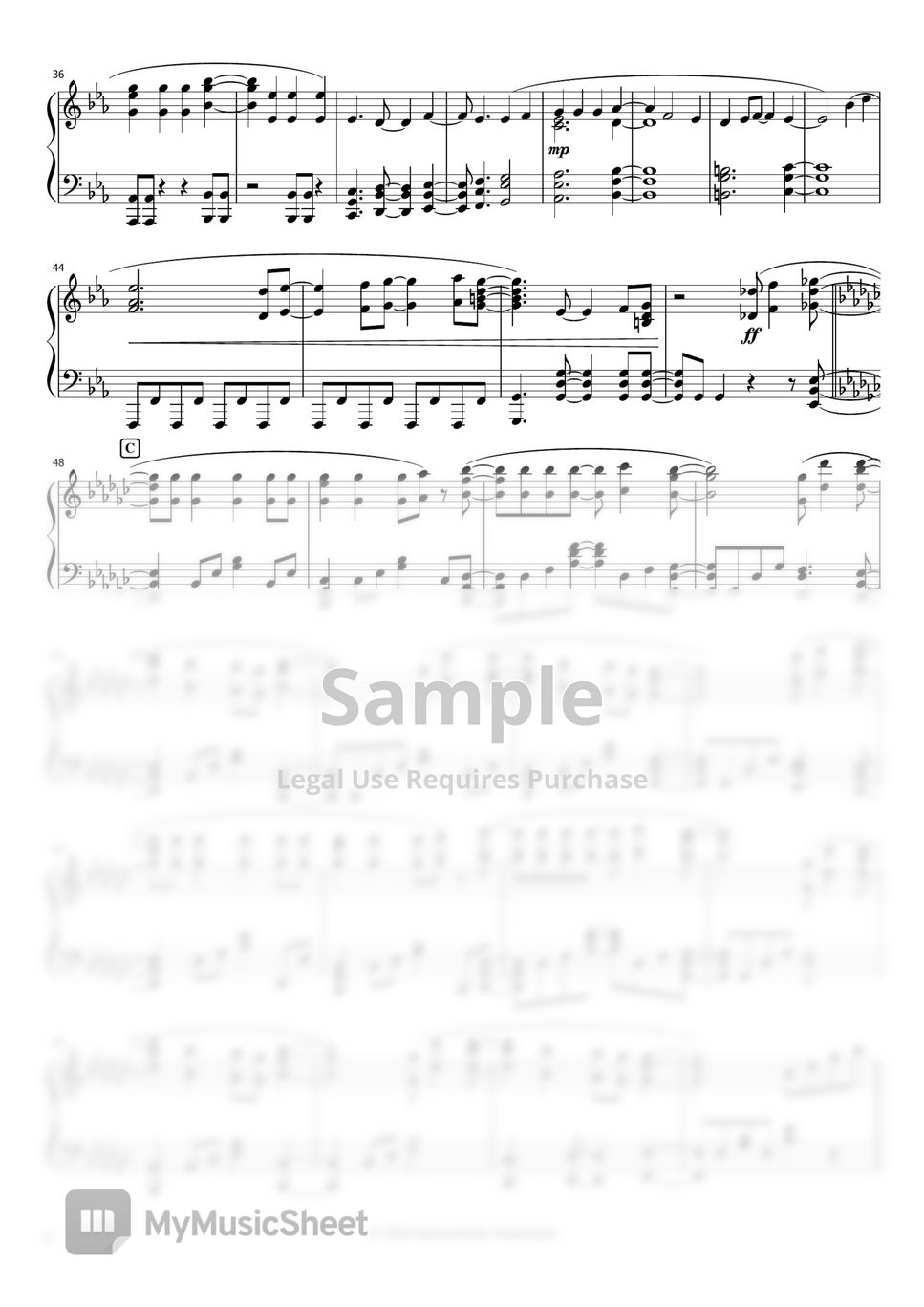 ReoNa - ANIMA (Sword Art Online Alicization: War of Underworld OP2) Sheet Music by HalcyonMusic