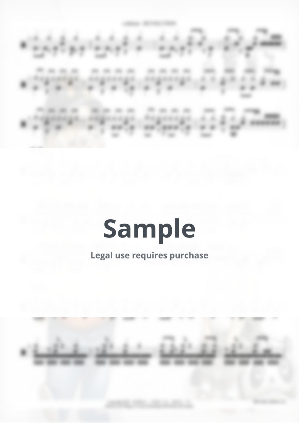 coldrain - REVOLUTION (《REVOLUTION》) Sheets by 小董胖子