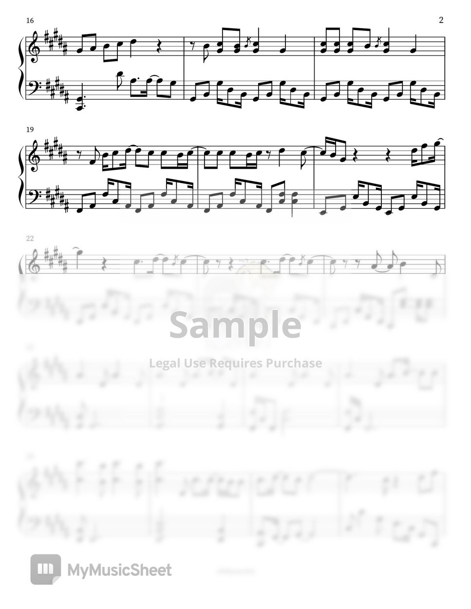 Lee Gikwang(李起光이기광) - Predator Sheet Music by chihyun416