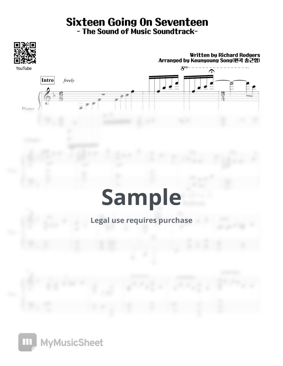 Richard Rodgers - Sixteen Going on Seventeen (The Sound of Music ...