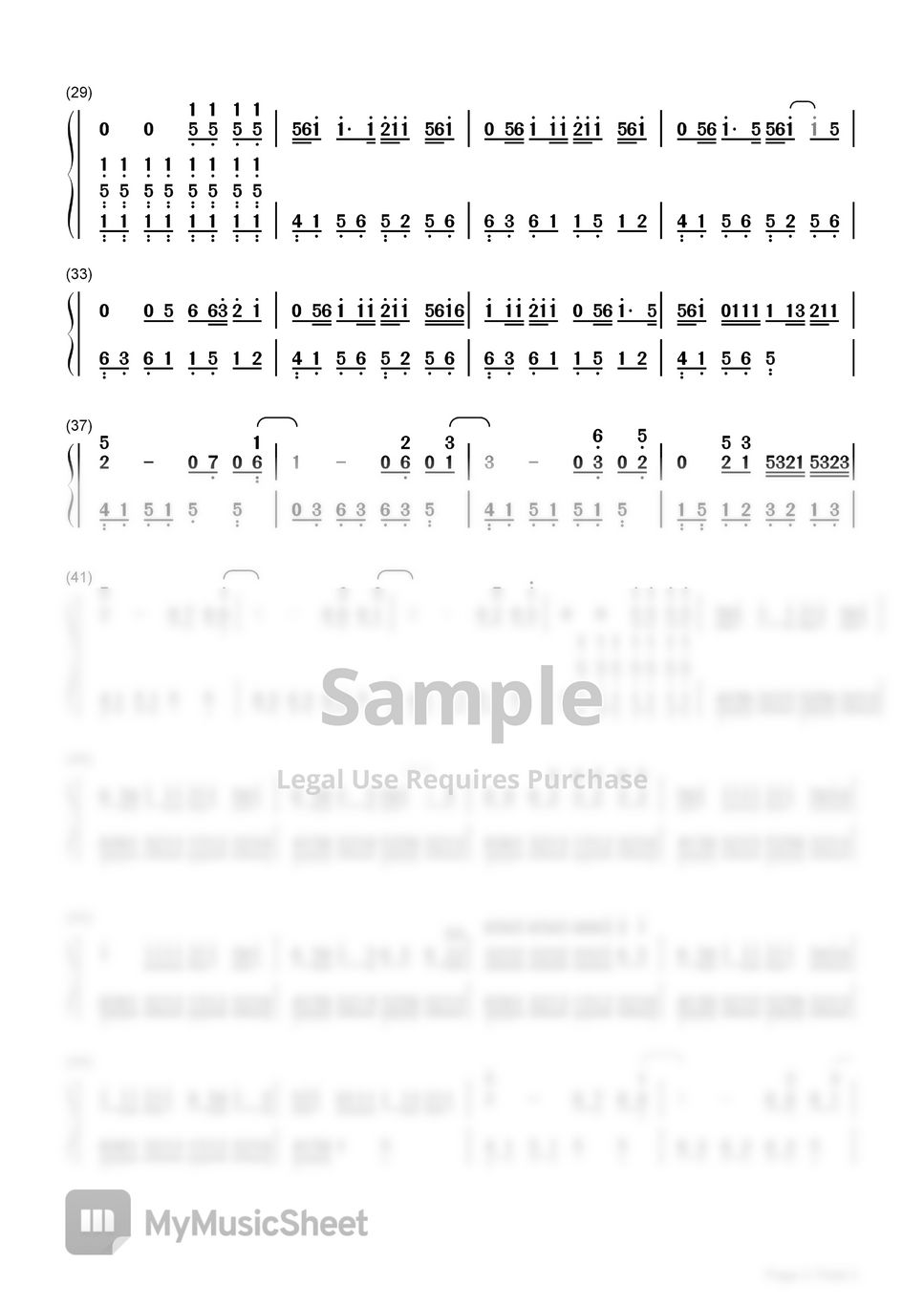 RADWIMPS - Nandemonaiya Sheet Music by lyra on a stand