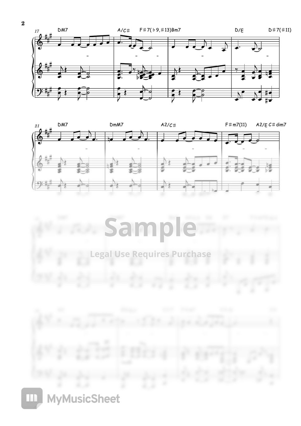 김흥영 김노아 내 안에 부어 주소서 A Key Sheet By 생명의건반