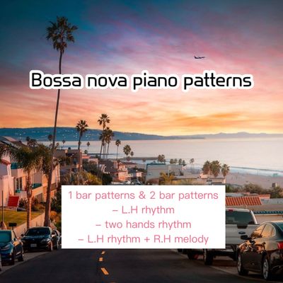 모음집 > Bossa nova piano patterns