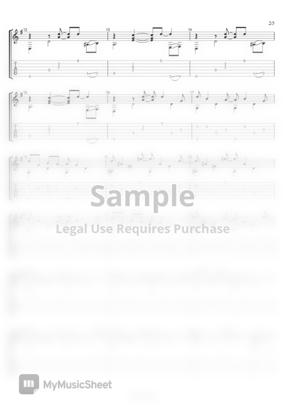 The Doobie Brothers - Black Water RHYTHM TAB by Shutup & Play Guitar ...