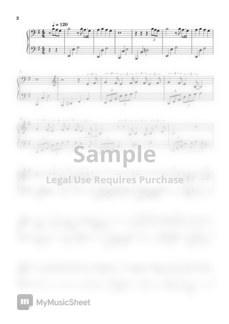 Stray kids - Red lights by ChooPiano Sheet