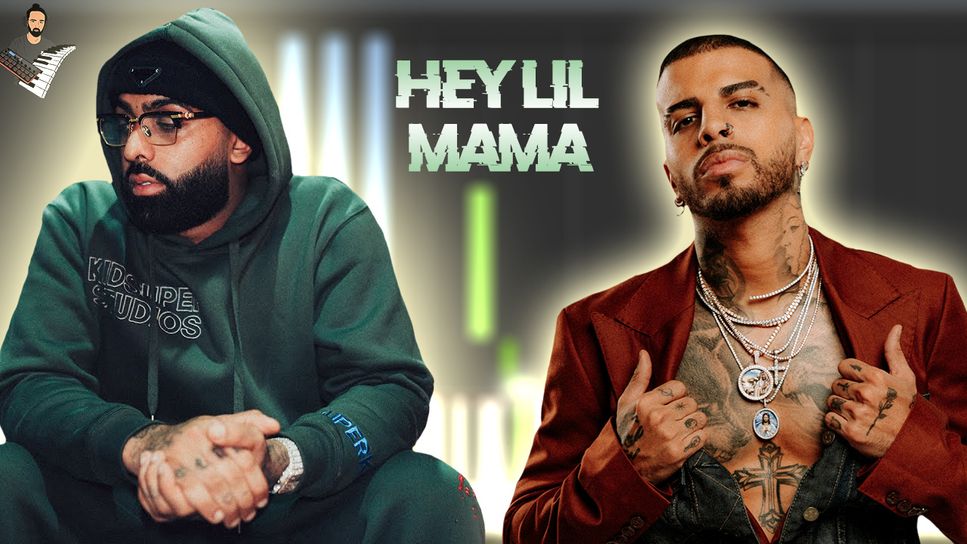 Eladio Carrión, Rauw Alejandro - Hey Lil Mama Partition musicale