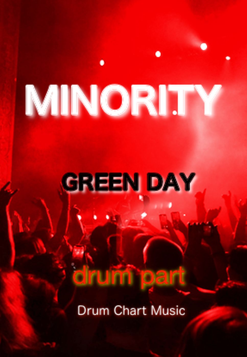 Green Day - MINORITY (完コピ譜、Special譜、2セット) Sheets by Drum Chart Music