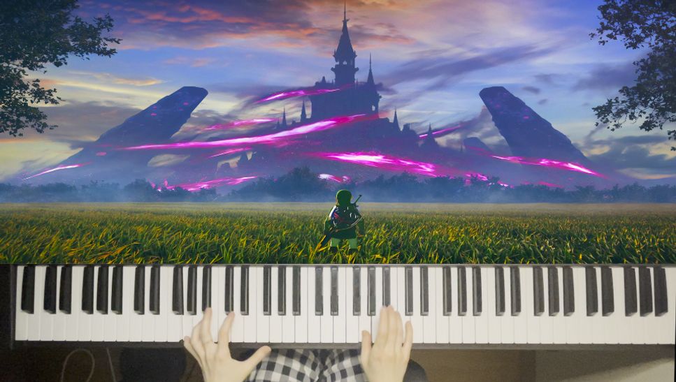 젤다 - zelda breath of the wild - hyrule castle (Easy) (쉬운악보) Sheets by 오브뮤직