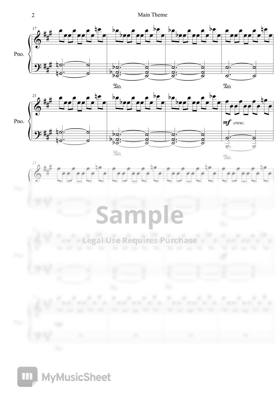 Halloween Theme - Main Title (1978) - John Carpenter Partitura