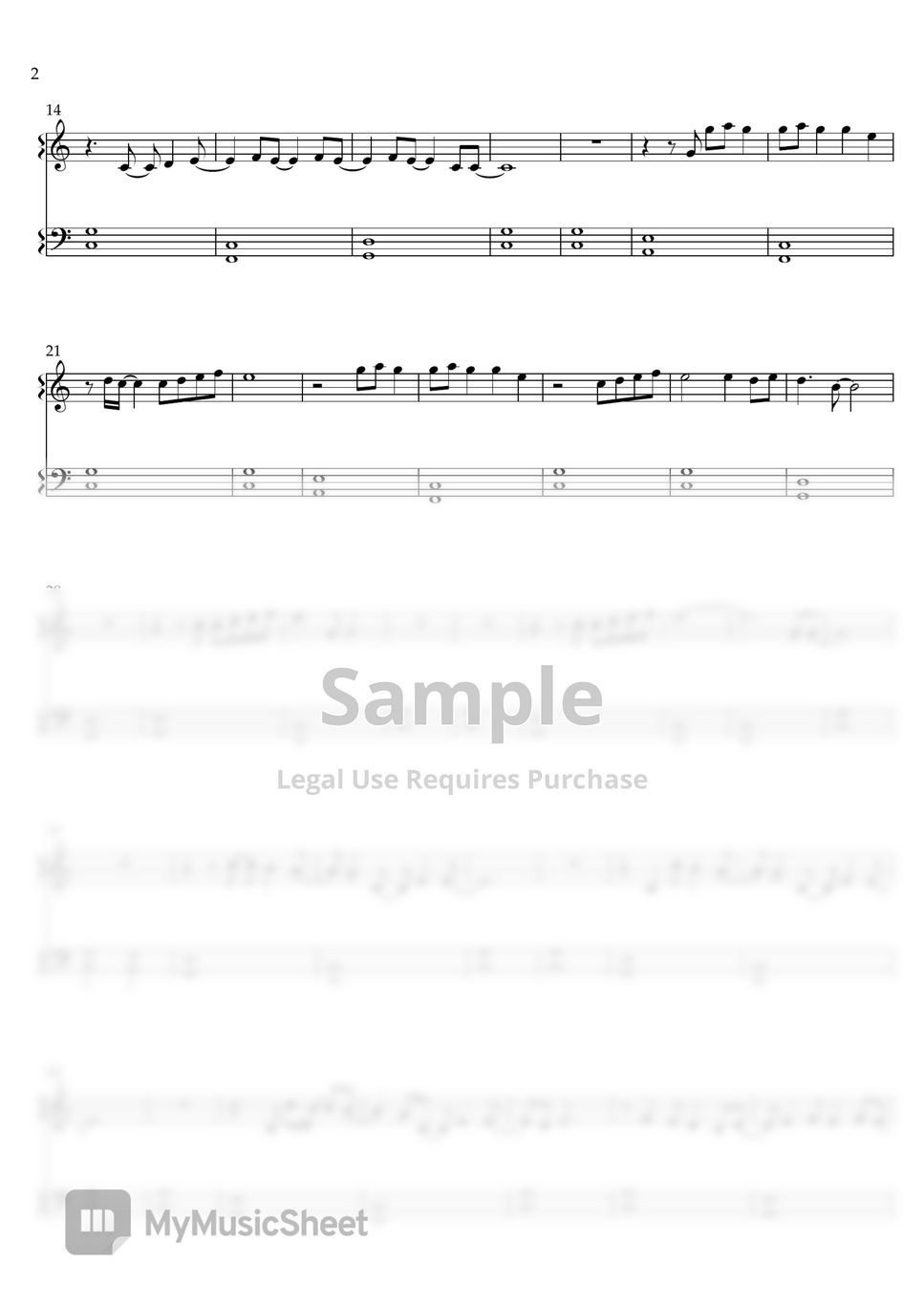 Birdy - Not About Angels (Easy Version) 악보 by C Piano