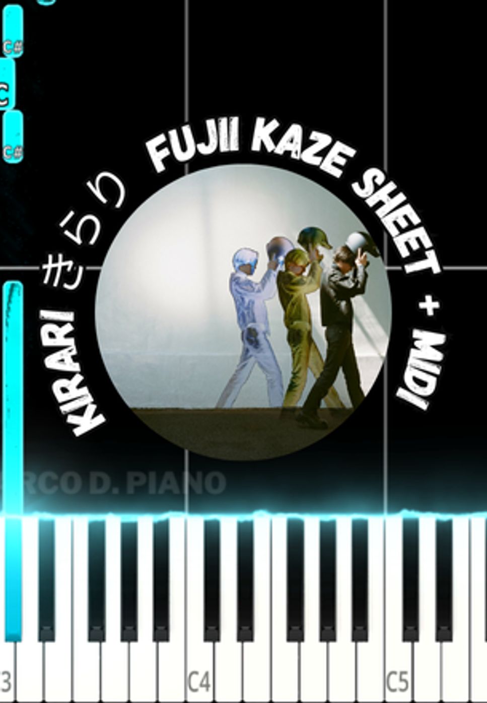 Fujii Kaze - Kirari Sheet Music by Marco D.