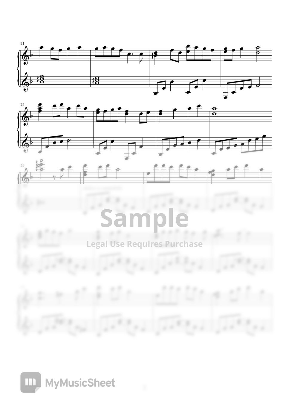 Famishin&Angel Note - 恋ひ恋ふ縁(Piano Version) 樂譜 by Muzitsingtsyu_official