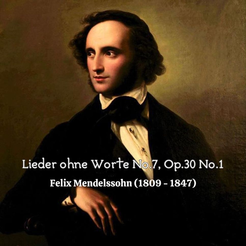 Felix Mendelssohn - Songs Without Words No.7, Op.30 No.1 (Lieder ohne ...