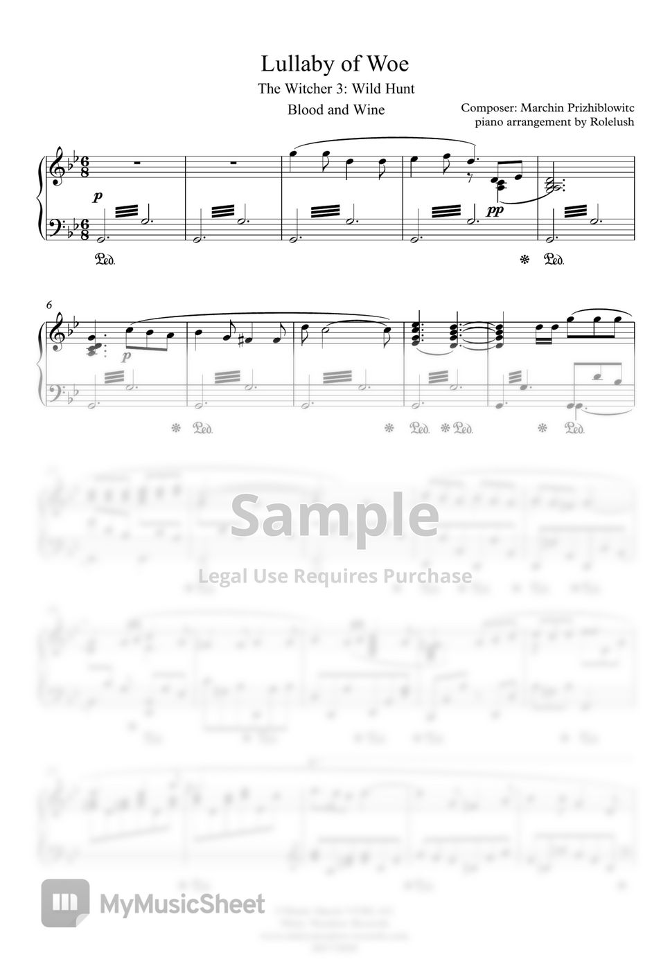 Marcin Przybylowicz - Witcher 3: Wild hunt (Blood and Wine) Soundtrack ...