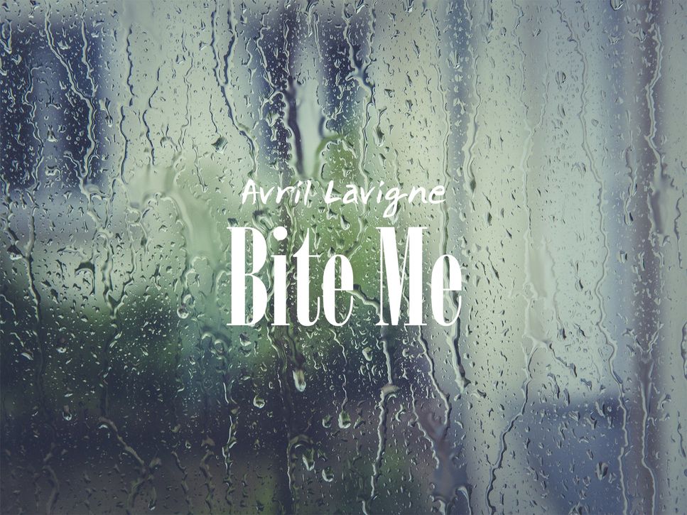 Avril Lavigne - Bite Me (with sheet music, chords and lyrics) Sheets by ...
