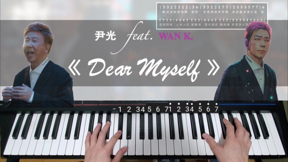 尹光 - Dear Myself Sheet Music by SHINOGI