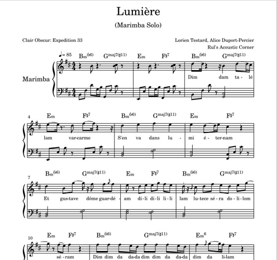 Lorien Testard ft. Alice Duport-Percier - Lumière - Clair Obscur ...