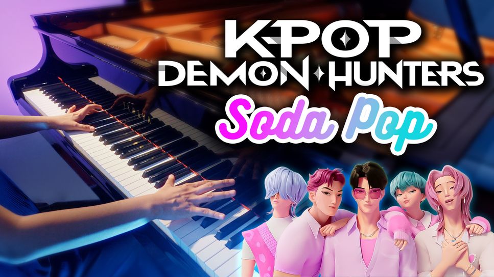 Saja Boys - SODA POP (KPOP Demon Hunters) Partitur by Firefly Piano