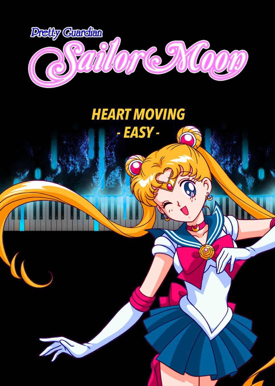 Kazuo Satou - Sailor Moon - Heart Moving (Ending) Sheet by aldebaran