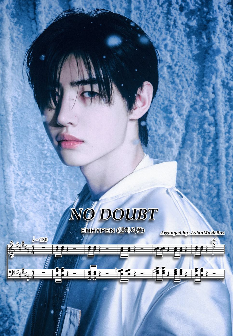 ENHYPEN (엔하이픈) - 'No Doubt' (Sheet, MIDI, MultiTracks & WAV) Sheet Music by AsianMusicBox