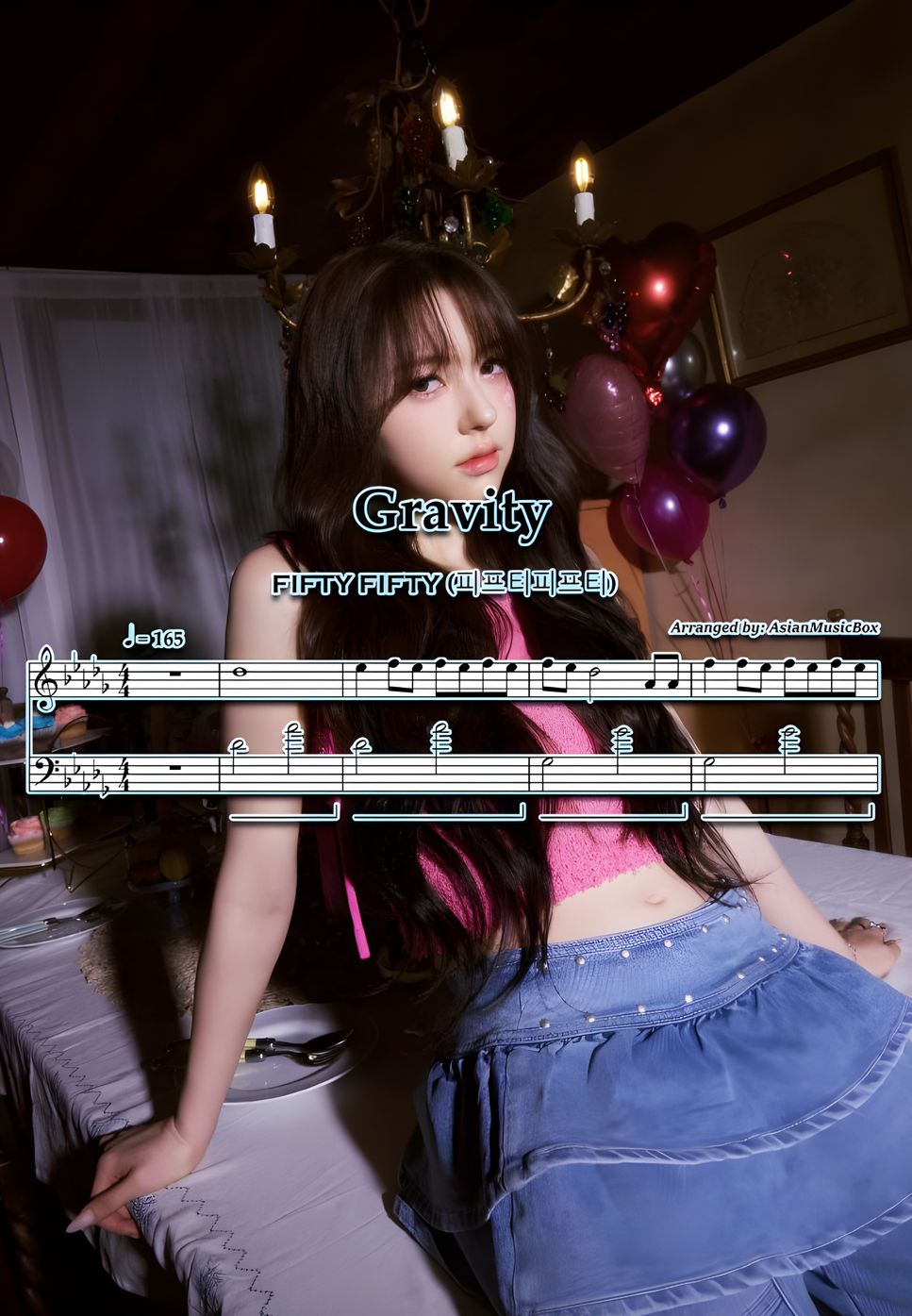 FIFTY FIFTY (피프티피프티) - 'Gravity' (Sheet, MIDI, MultiTracks & WAV ...