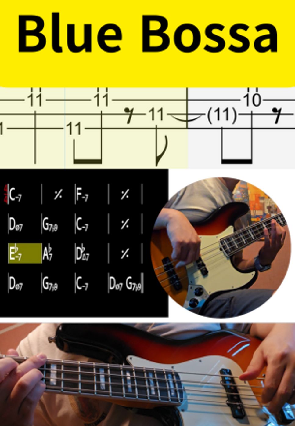 Super Bass - Blue Bossa_Super Bass(Chord Series) (Try this Blue Bossa ...