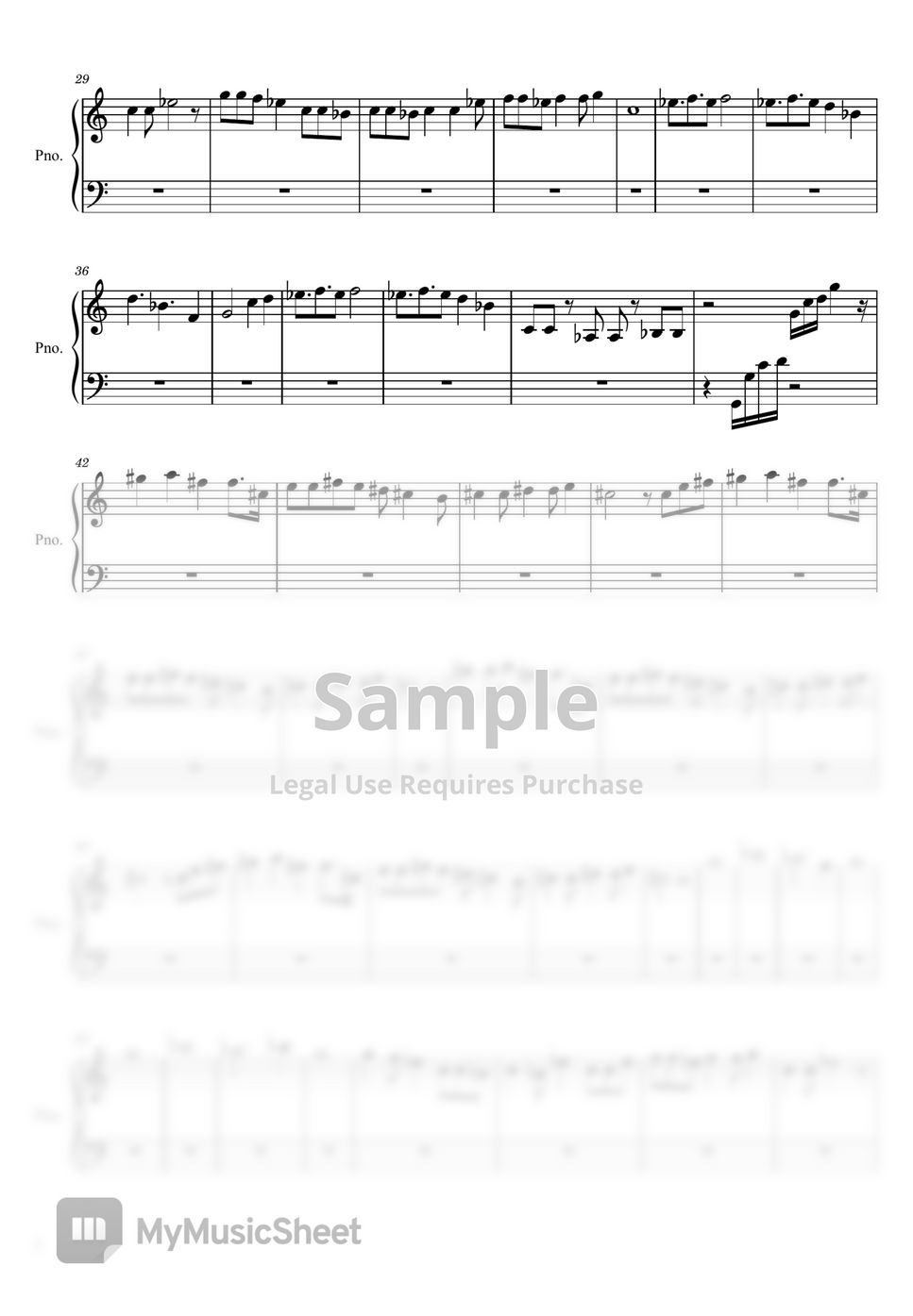 Soul Eater - Resonance Лист by Anime Piano Tutorial