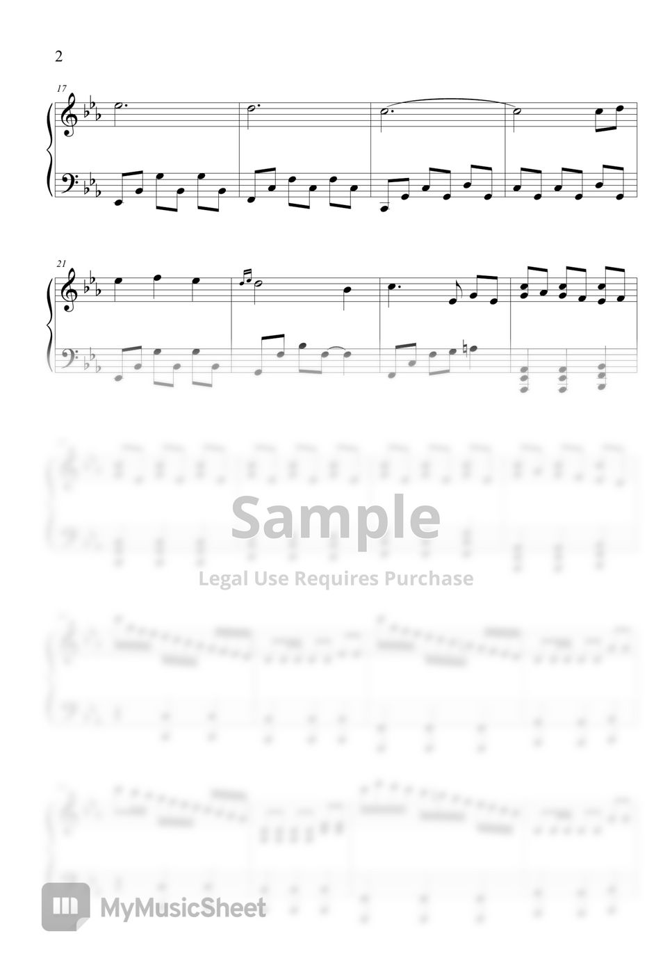 LG SIGNATURE Advertising Music - part of primavera Sheet by 피치아르
