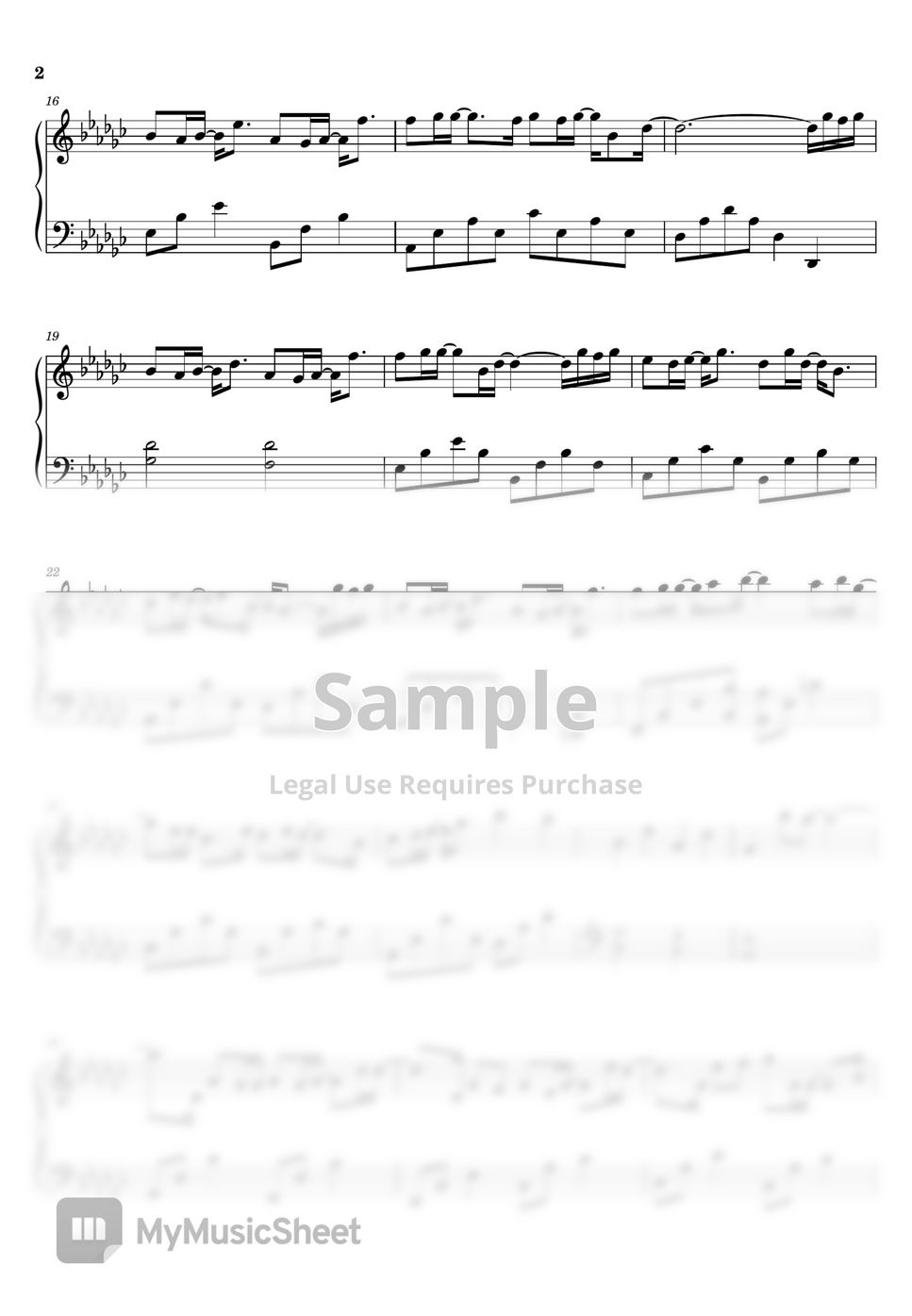 八三夭 831 - Xiang Jian Ni 想見你 (Miss You 3000) (Sheet Music, MIDI,) Lembar Musik by Roxette