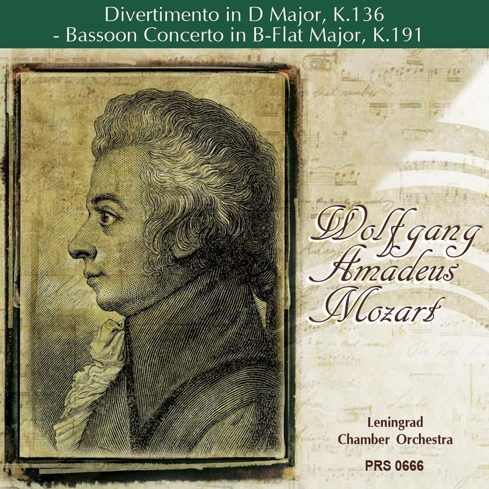 Wolfgang Amadeus Mozart - Divertimento in D major, K.136/125a (Mozart ...