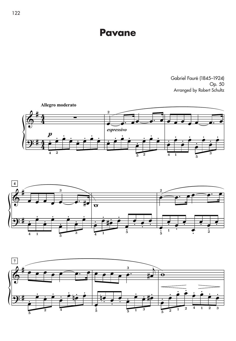 Artist - Pavane.pdf Sheet by Artist