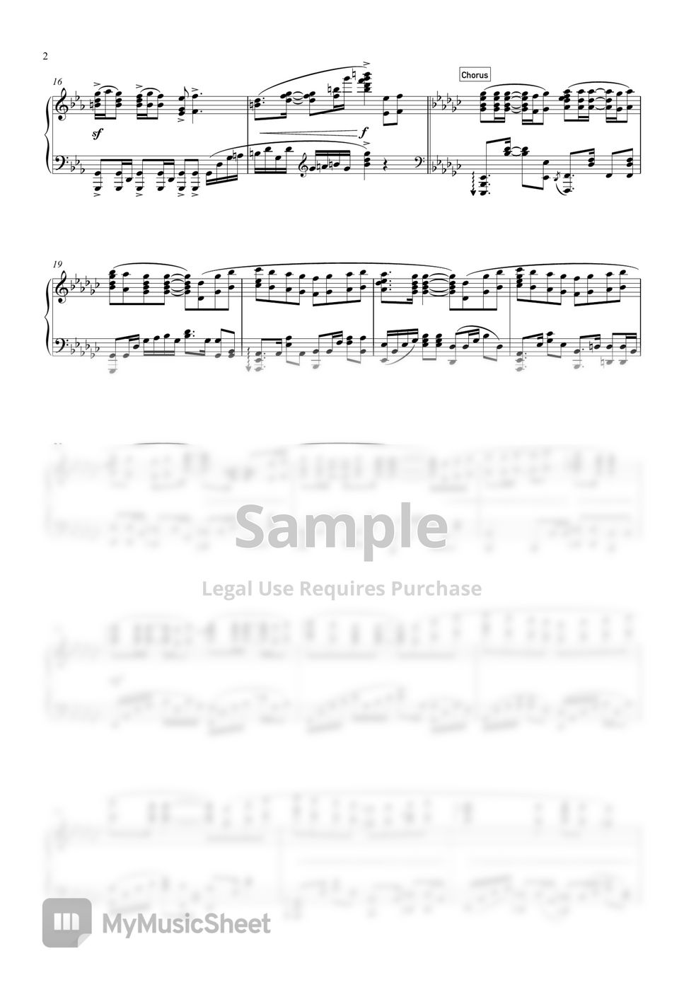 LiSA - Akeboshi (Kimetsu no Yaiba Mugen Train Arc) Spartito by SLSMusic