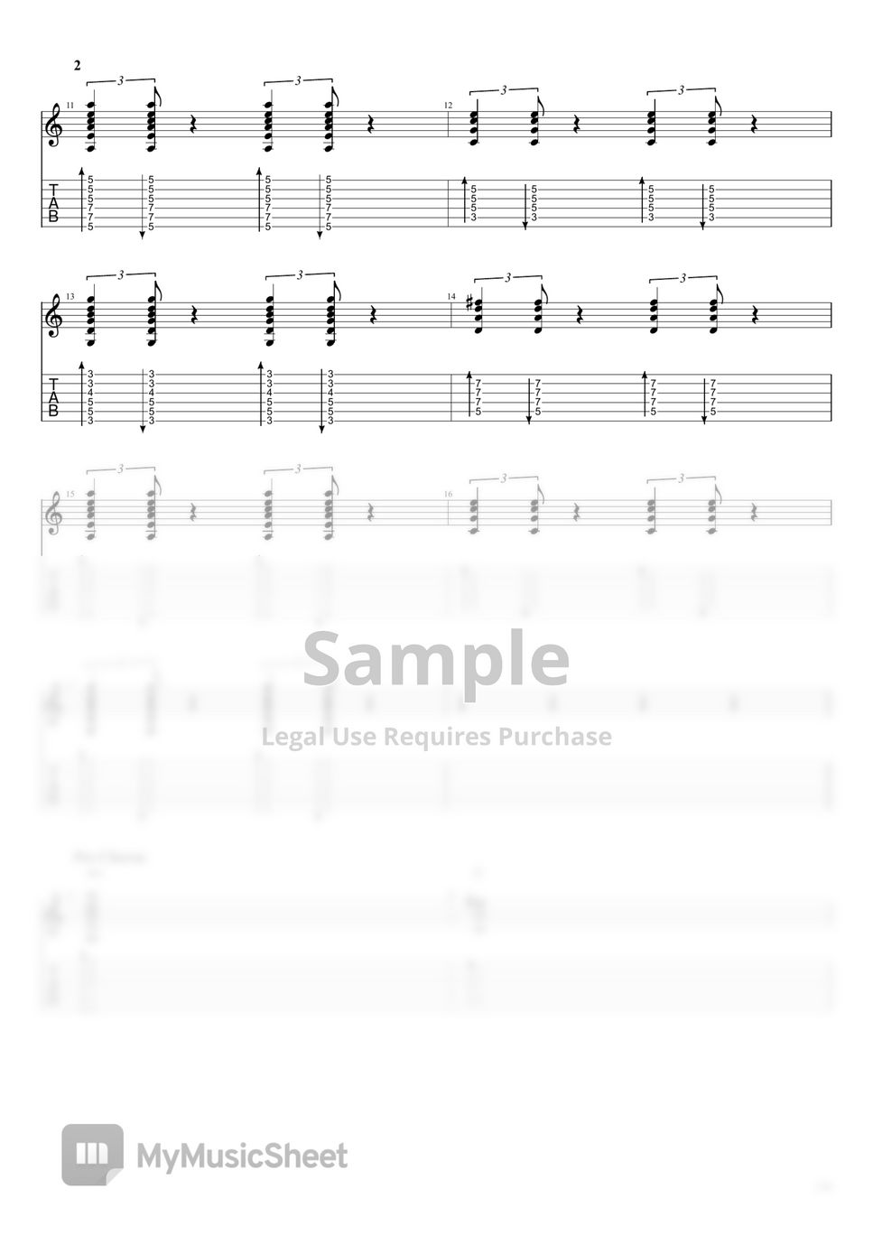 IVE - I AM Tab + 1staff by Rob Ethereal