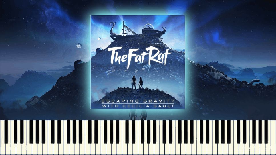 TheFatRat - Escaping Gravity (Piano Solo) Sheet Music by Shouyin