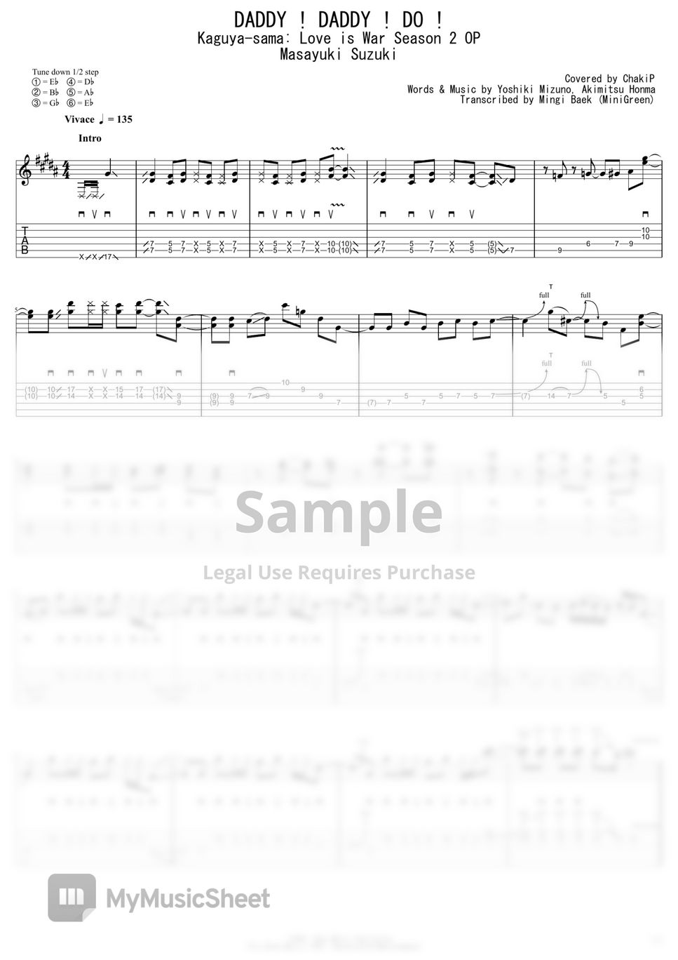 Kaguya-sama2 - DADDY! DADDY! DO! TAB by ChakiP